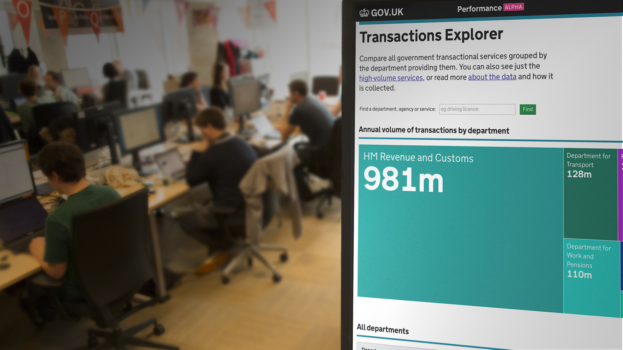 We helped the UK government to manage their digital transformation ...